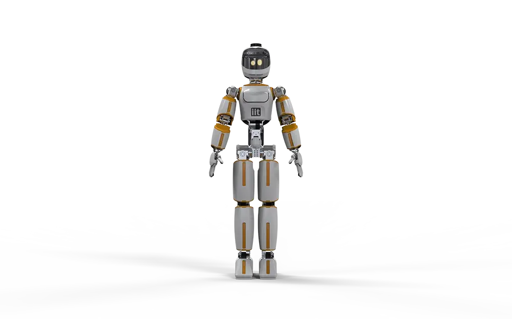 Fabio Rezzonico presents a humanoid robot with multiple 3d-printed ...